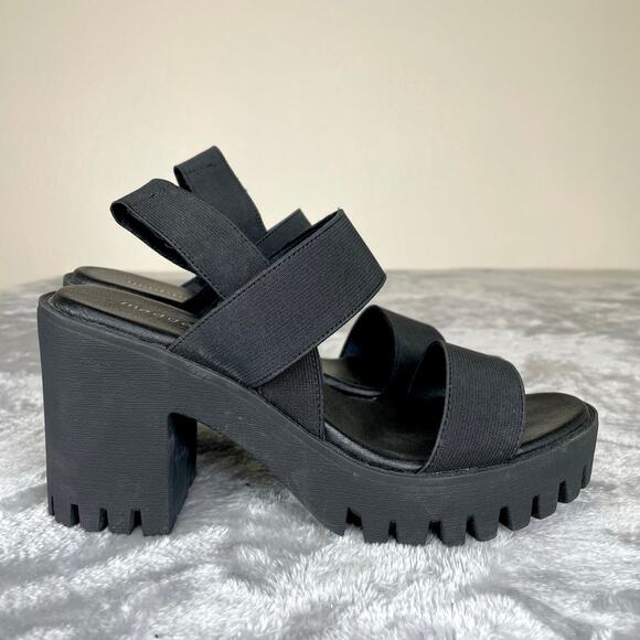 Madden Girl | Shoes | Y2k 9s Madden Girl Womens Heels Sz 75 Chunky ...